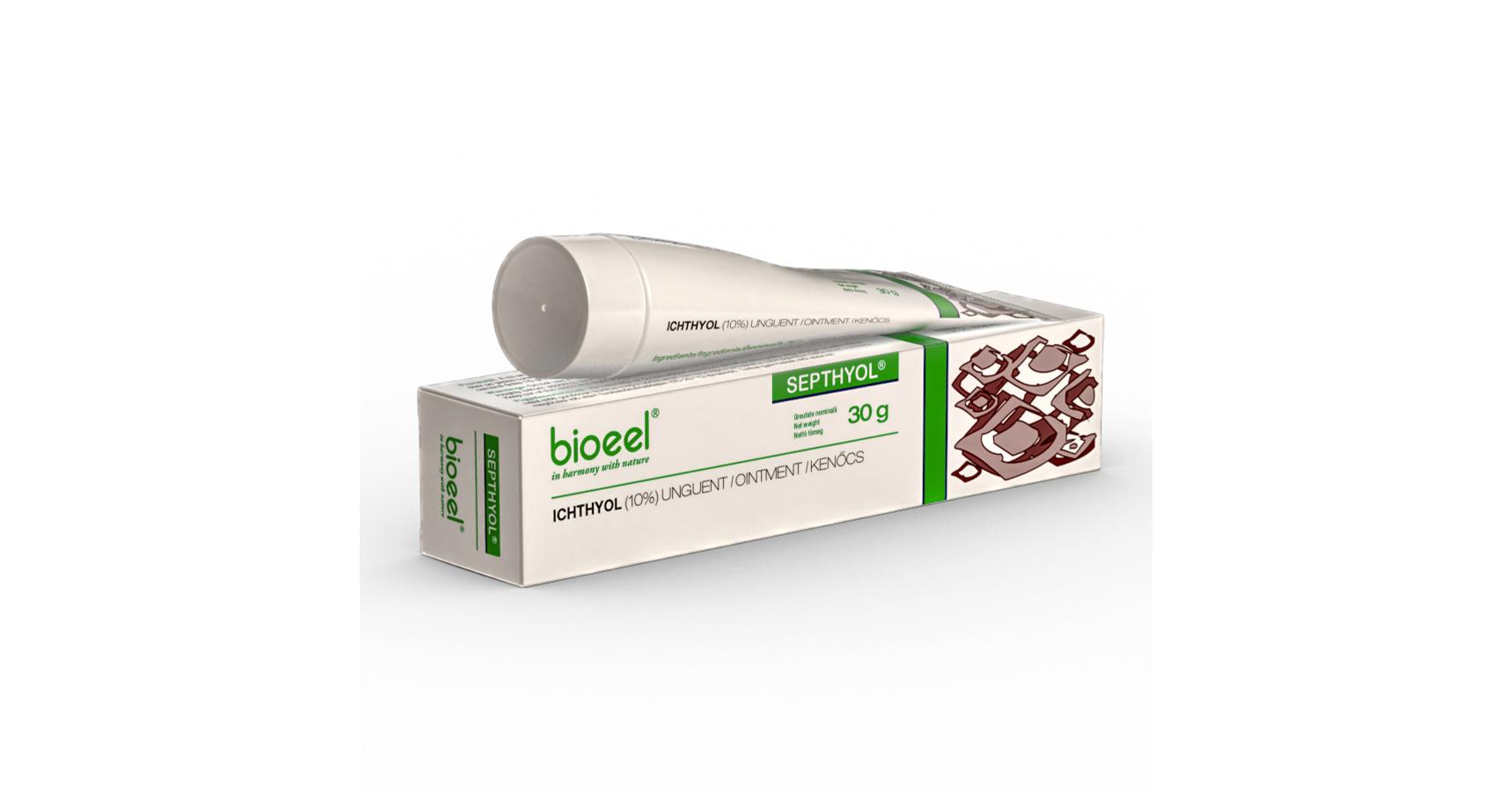 Bioeel Septhyol (10% Ichthiol) kenőcs 30gr - Bioeel - Bioeelshop - in ...